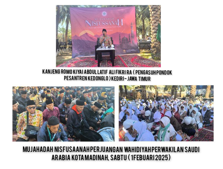KH Abdul Latif Ali Fikri Ajak Jemaah Wahidiyah Ingat Perjuangan Nabi ...