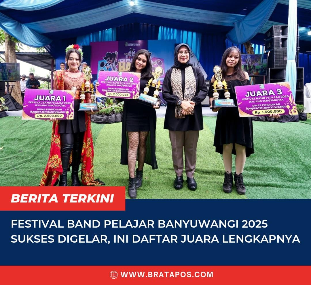 Festival Band Pelajar Banyuwangi 2025 Sukses Digelar, Ini Daftar Juara ...