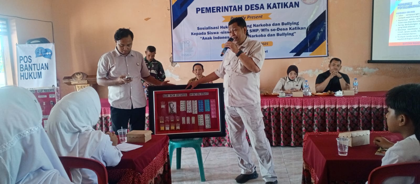 Pemerintah Desa Katikan Gelar Sosialisasi Hukum Tentang Narkoba Dan ...