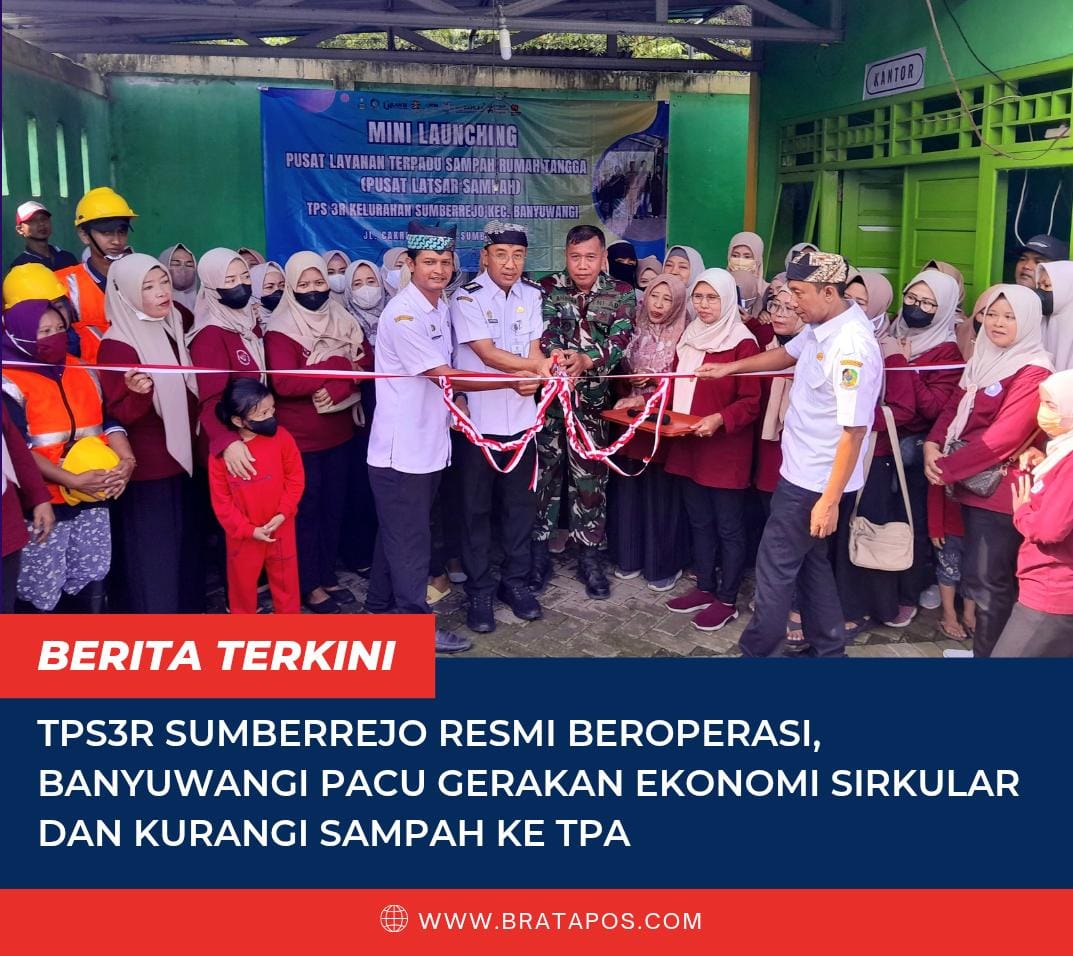 TPS3R Sumberrejo Resmi Beroperasi, Banyuwangi Pacu Gerakan Ekonomi ...